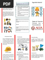 Triptico EPP | PDF | Contaminación | Naturaleza