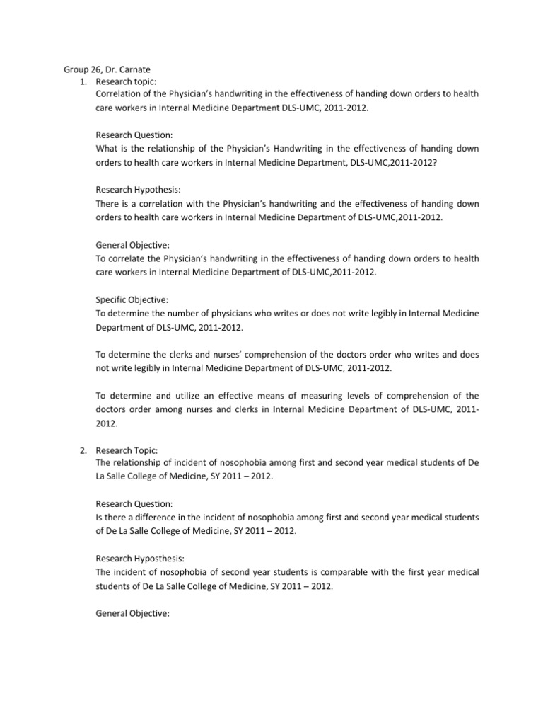 2011 06 Commed Research Topic | PDF | Medical School | Physician