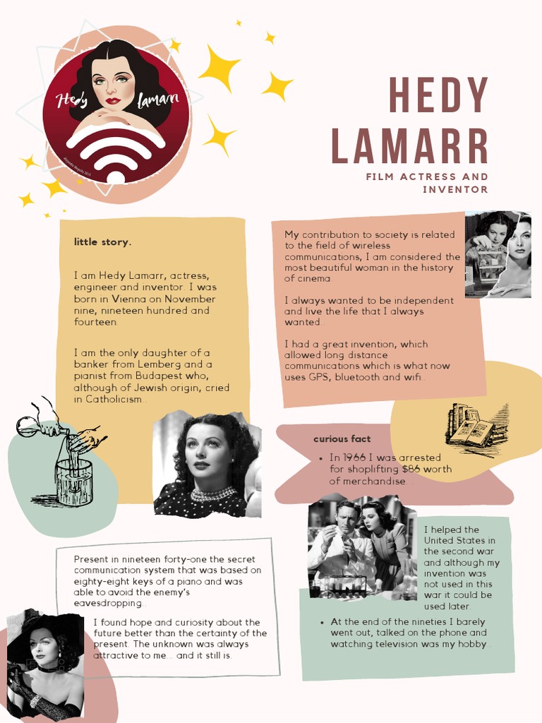 Hedy Lamarr | PDF | Communication | Information And Communications ...