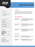 Glints CV Template | PDF
