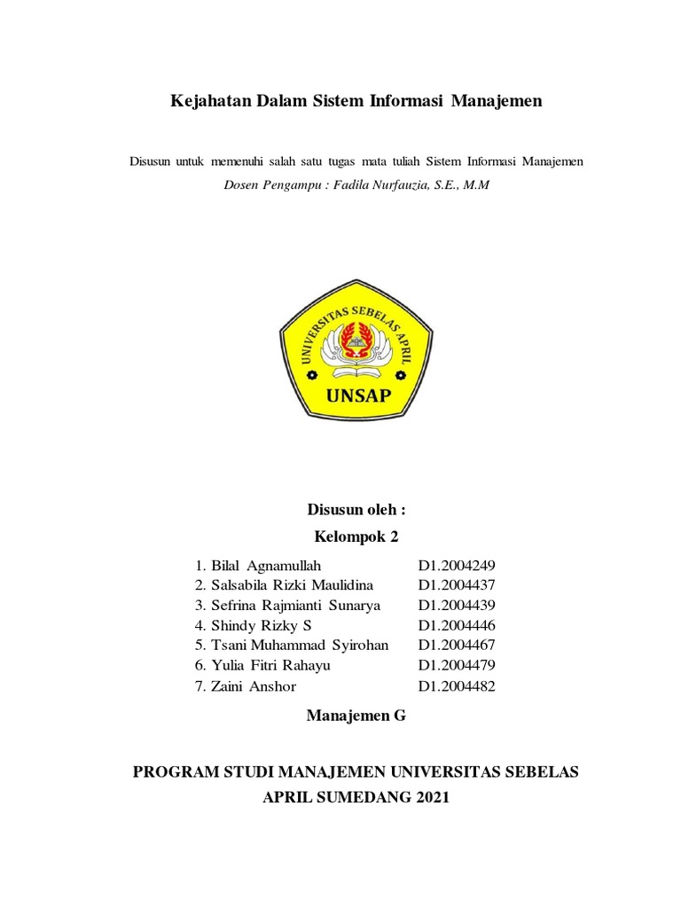 Makalah Kel 2 Sim | PDF