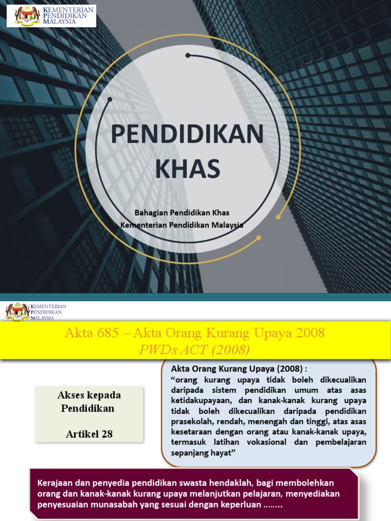 Dasar Pendidikan Khas | PDF