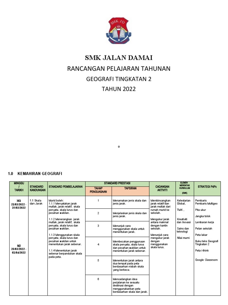 RPT2022 Geo T2 | PDF