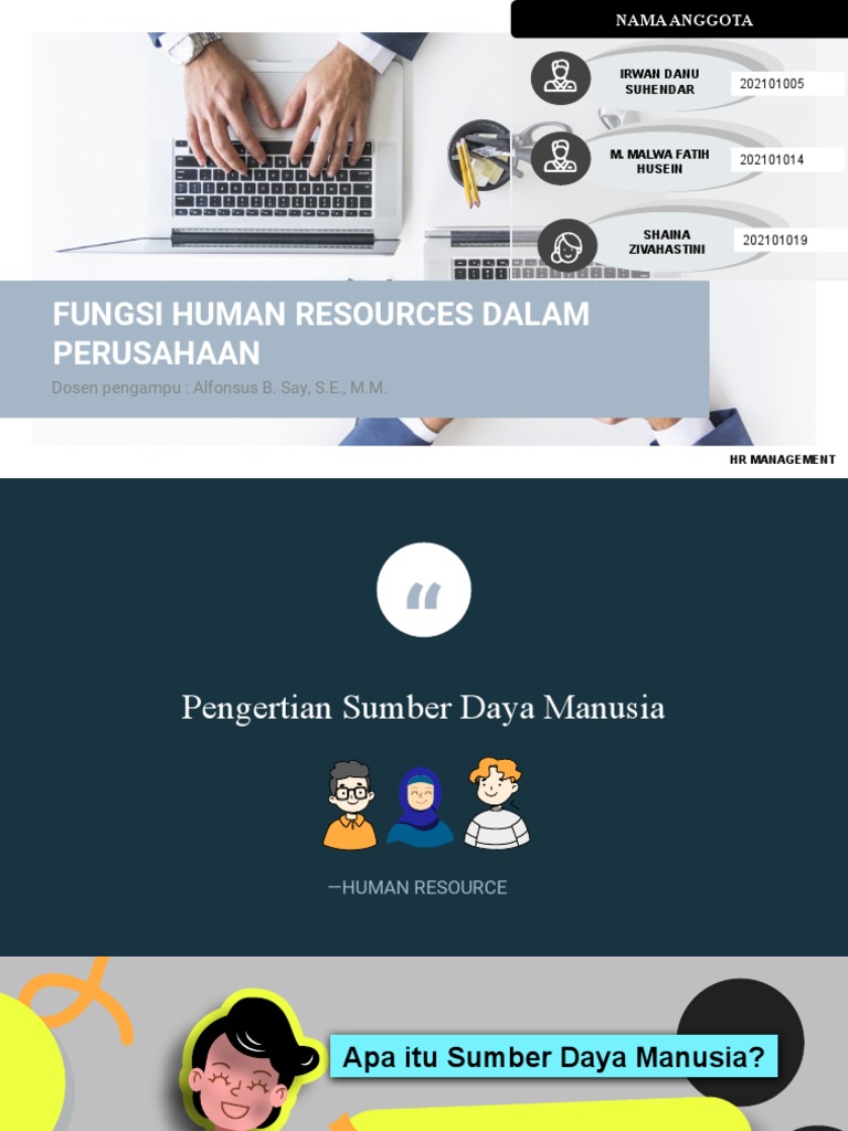 Fungsi HRM Dan HRD | PDF