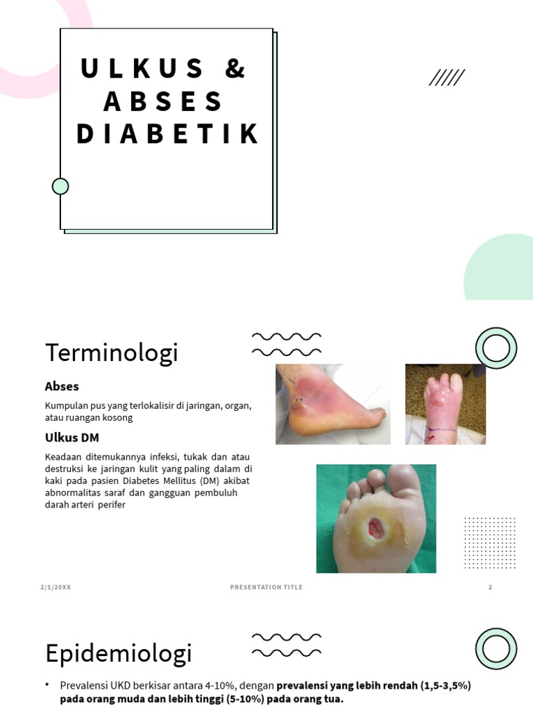 Ulkus & Abses Diabetik | PDF