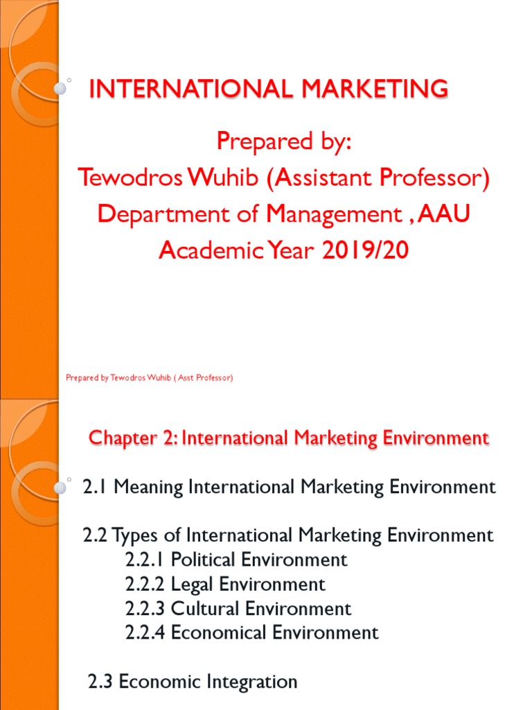 Chapter 2 International and Global Marketing | PDF | Trademark | Patent