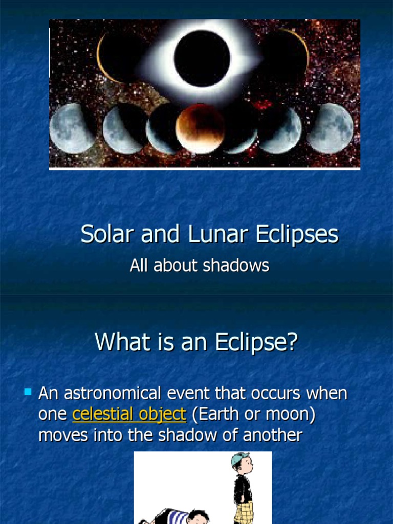 Understanding Solar and Lunar Eclipses | PDF | Science & Mathematics | Young Adult