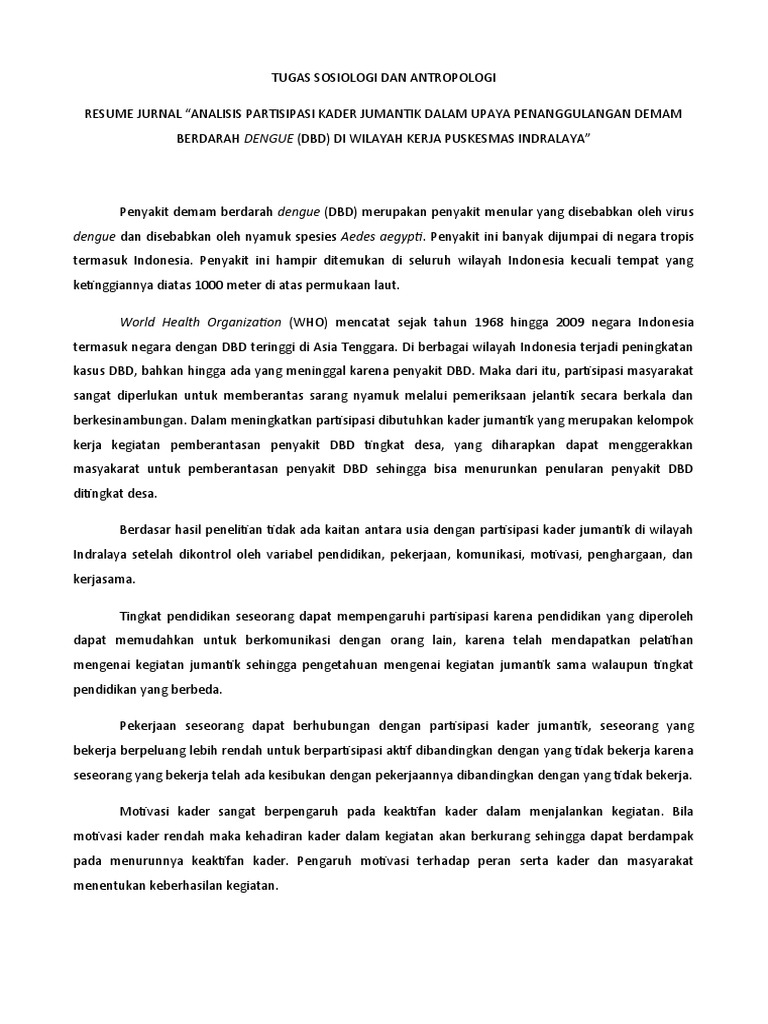 Tugas Sosiologi Dan Antropologi | PDF | Pengembangan Diri