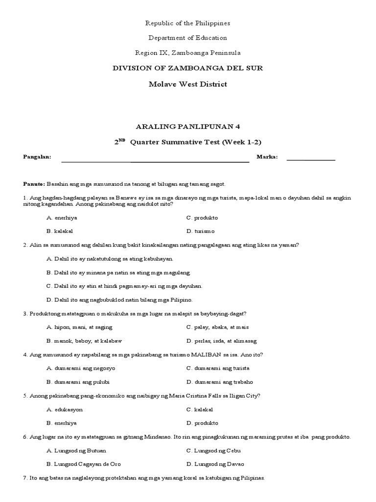 Arpan 2NDQ Summative | PDF