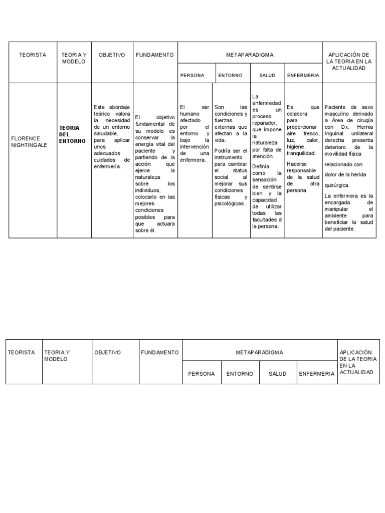 Modelo y Teorias de Pae | PDF | Enfermería | Cognición
