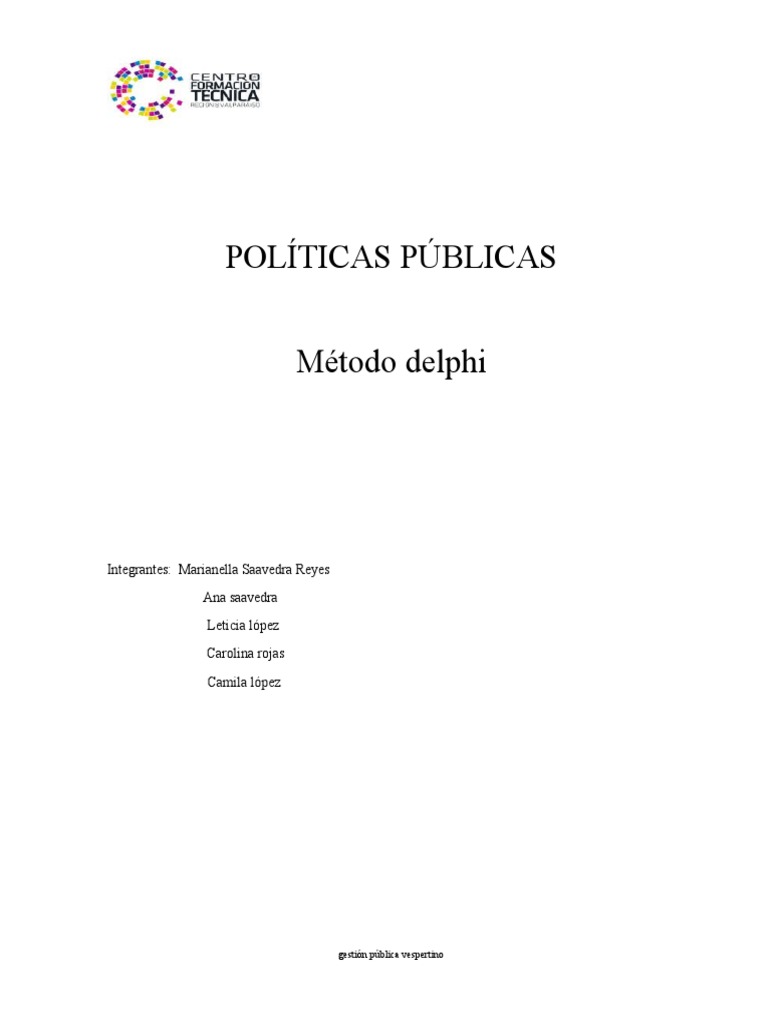 Metodo Delphi | PDF