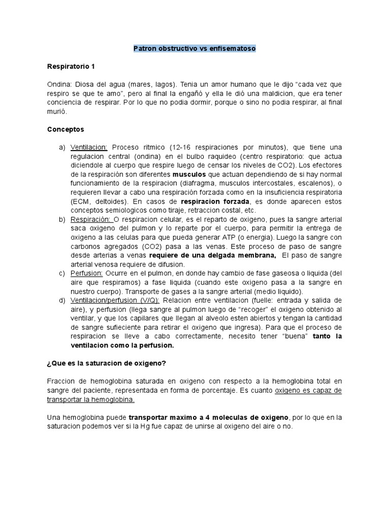 Laboratorio BCM IV - Respiratorio | PDF | Respiración | Pulmón