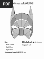 Lobo Mascara Lapa Studios | PDF | Adhesive | Printer (Computing)