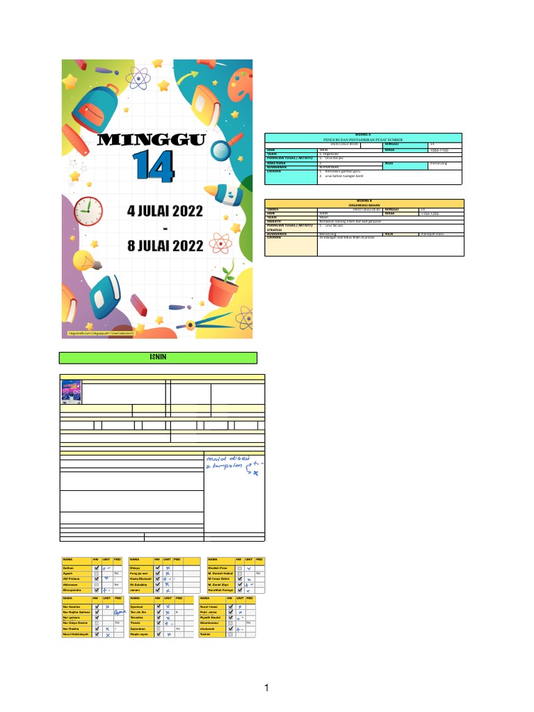 E-Rph Minggu 14 2022 | PDF