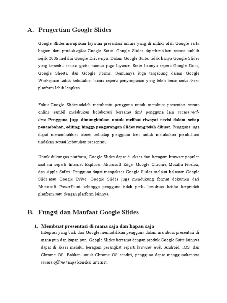 Modul Google Slide | PDF | Seni | Komputer