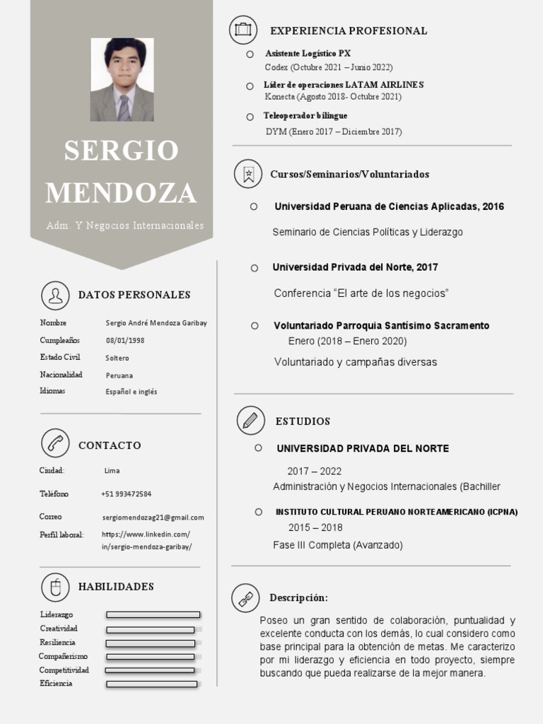 CV Sergio | PDF