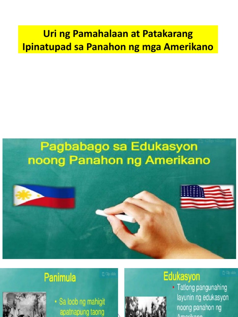 AP 2nd Quarter Amerikano | PDF