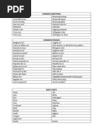 Mga Salitang Balbal | PDF