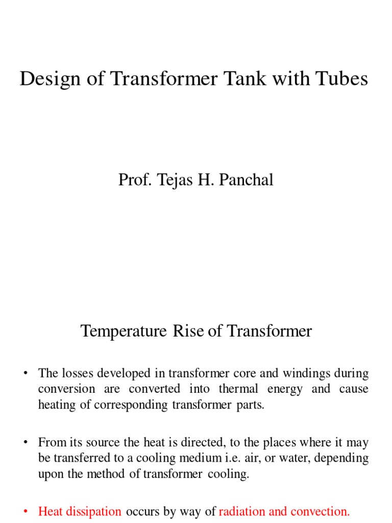 Design of Tank - 1 | PDF | Heat | Convection