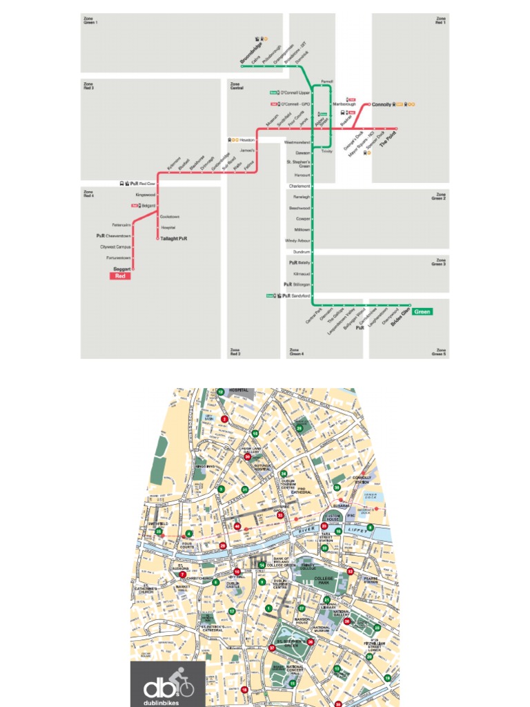 Mapa LUAS Dublín | PDF