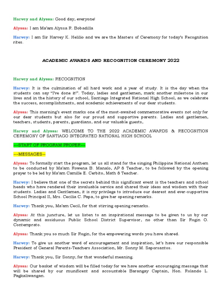 AWARDS_and_RECOG_script-revised | PDF