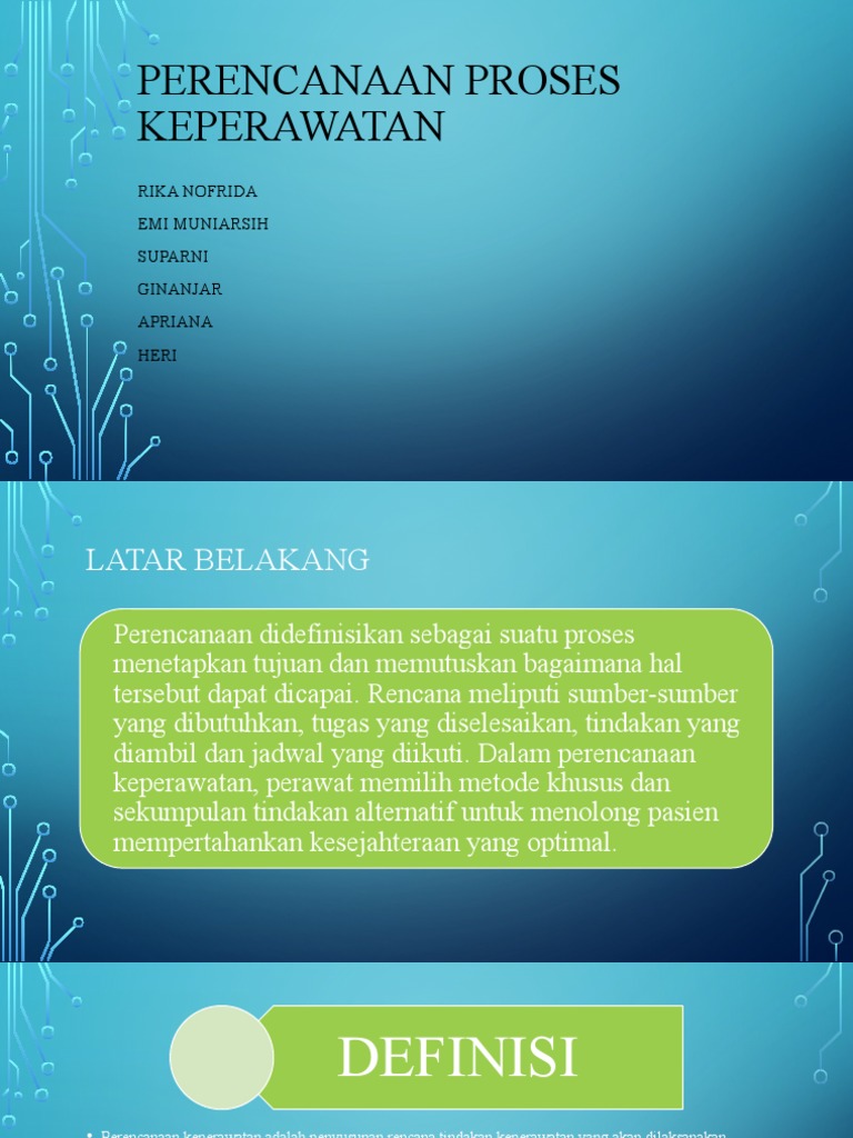 Perencanaan Proses Keperawatan | PDF