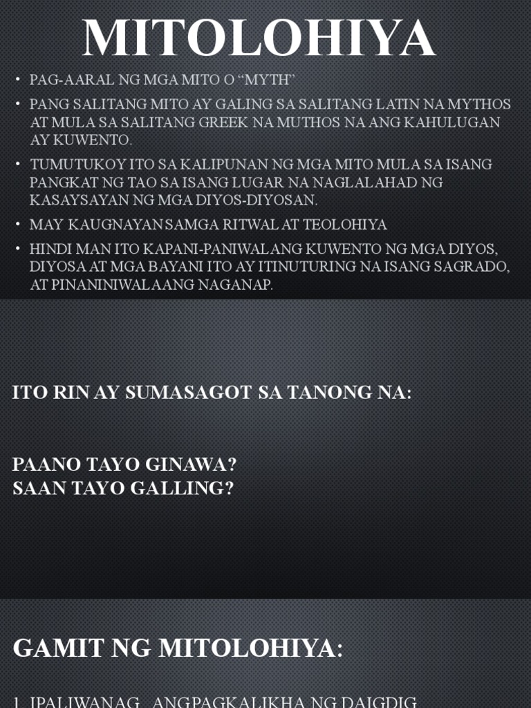 MITOLOHIYA | PDF