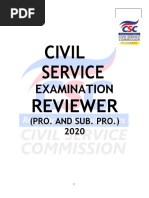 Civil Service Reviewer PDF | PDF | Division (Mathematics) | English Grammar