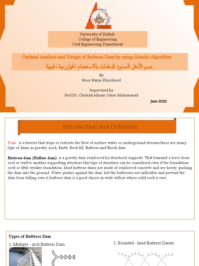 Optimal Analysis and Design of Buttress Dam by Using Genetic Algorithm | Download Free PDF ...