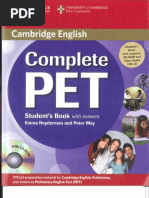 Cambridge English Objective PET Second Edition Student S Book With Key ...