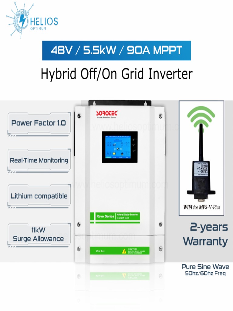 5-5kW Revo II Specs and Manual | PDF