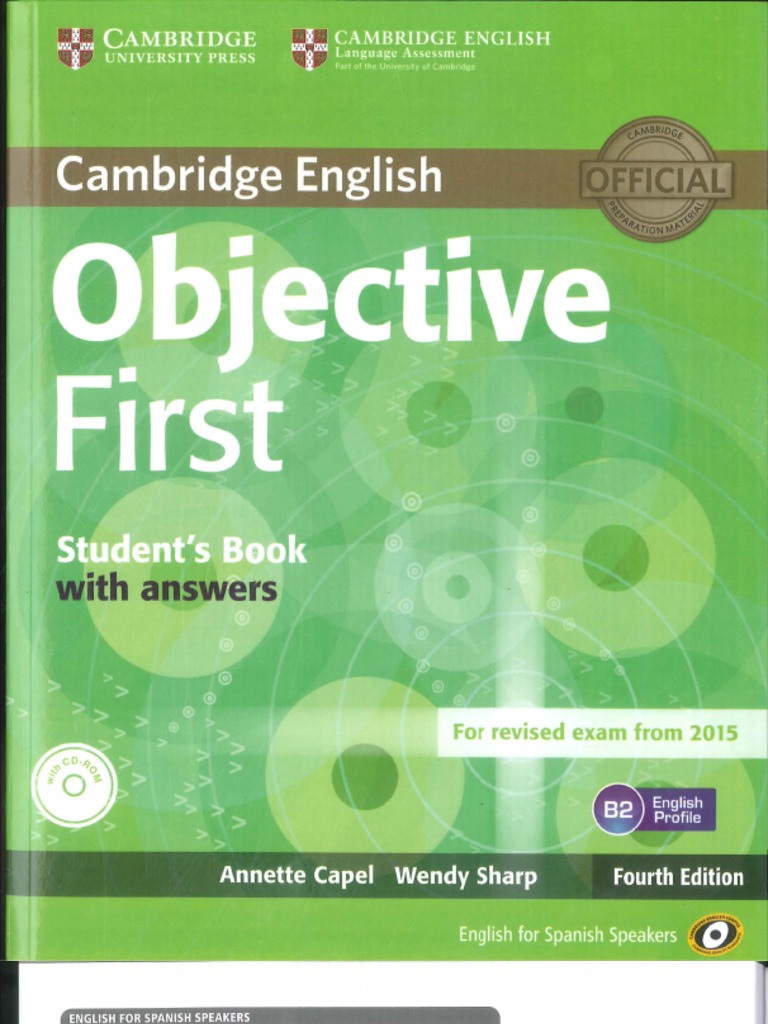 B2 Objective First Students Book With Answers 2015 | PDF