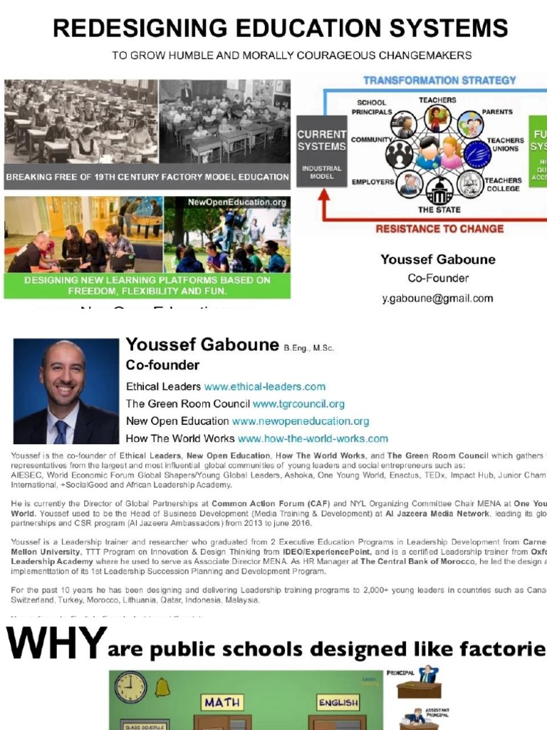 Redesigning Education Systems | PDF