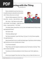 My Favourite Character Worksheet | PDF | Self-Improvement