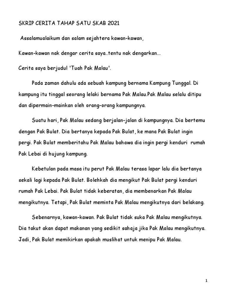 Tuah Pak Malau | PDF