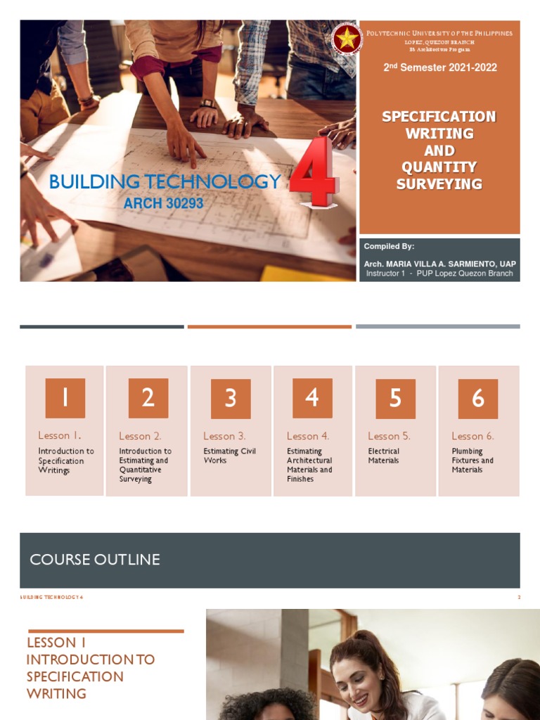 Specification Writing in Architecture | PDF | Specification (Technical ...