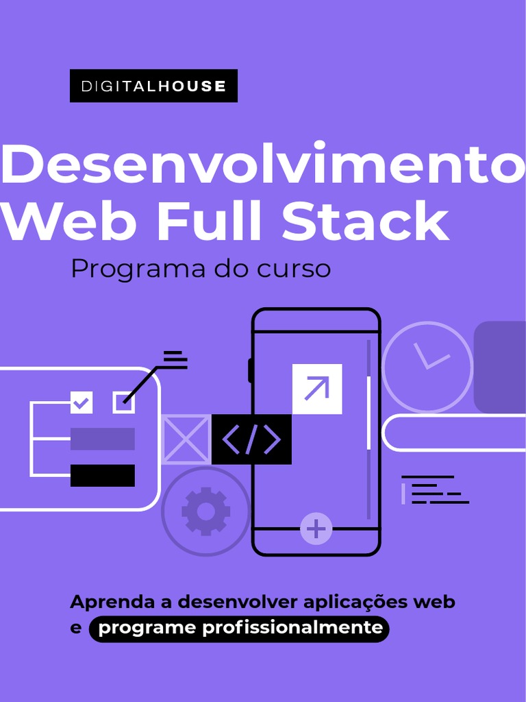 Desenvolvimento Web Full Stack | PDF | Script Java | Modelo de Documento por Objetos (DOM)