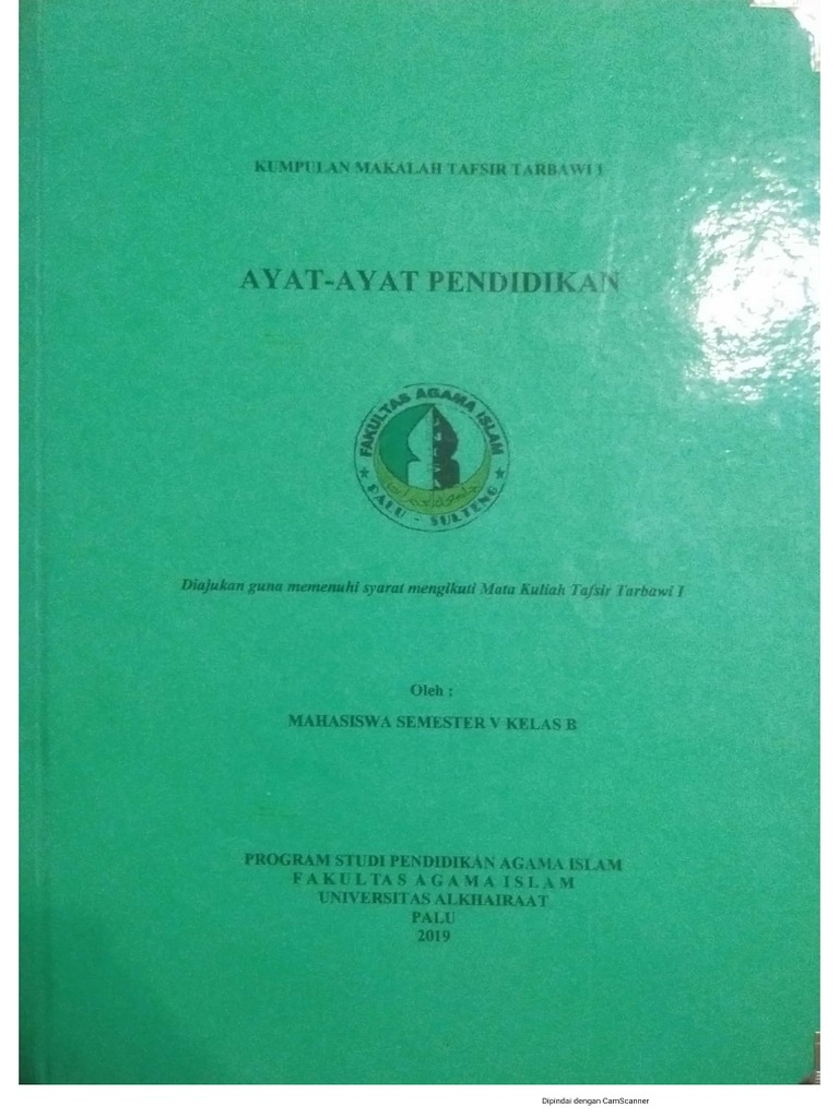Contoh Format Sampul Depan | PDF