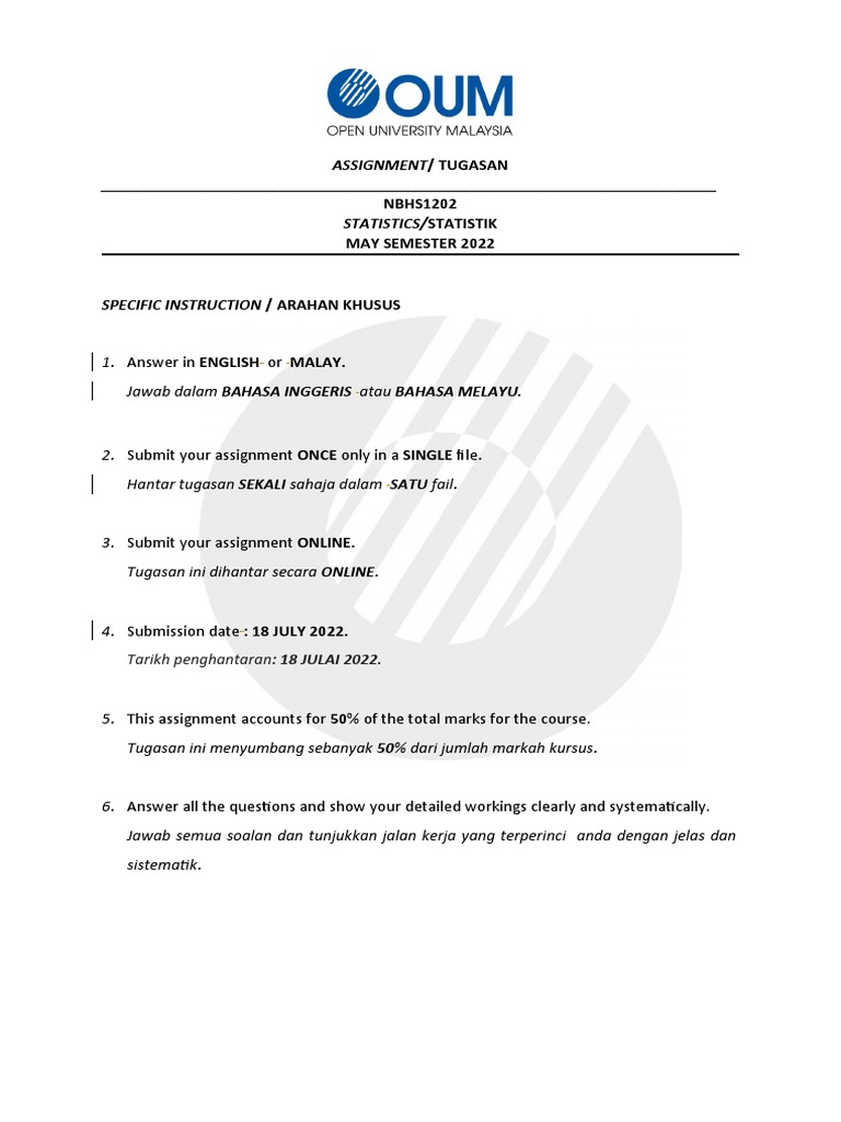Assignment/ Tugasan - Statistics/Statistik | PDF | Computing | Screenshot
