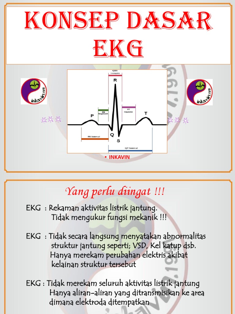 Pemahaman Dasar EKG | PDF
