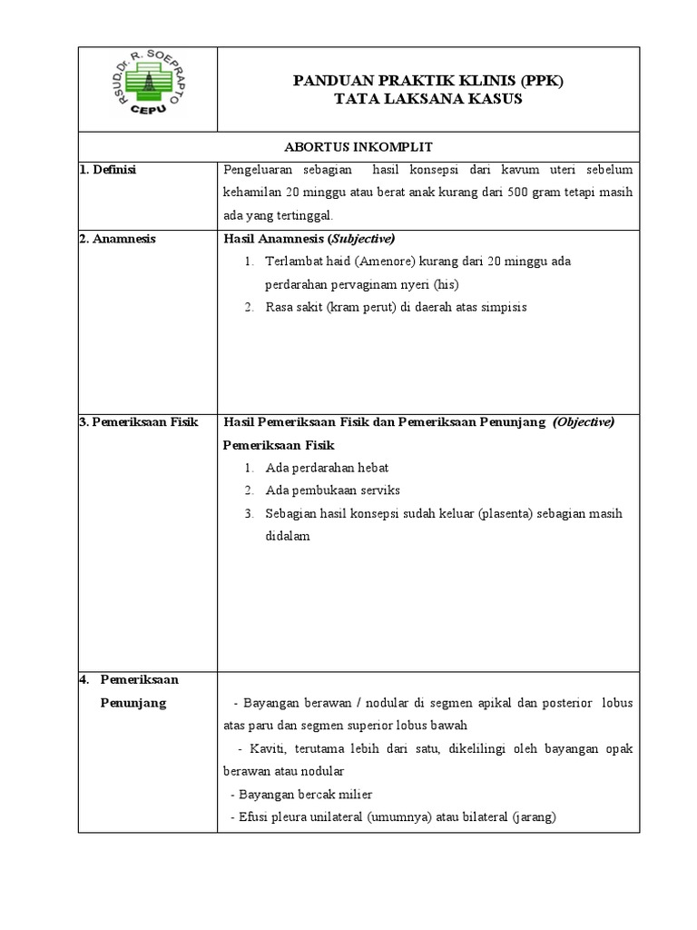 PPK Ab Incomplit | PDF