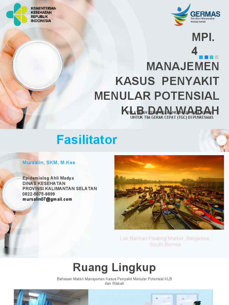 Manajemen KLB | PDF | Pengembangan Diri | Kesehatan Holistik