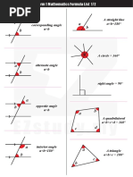 Centroids of Common Geometric Shapes | PDF | Area | Circle