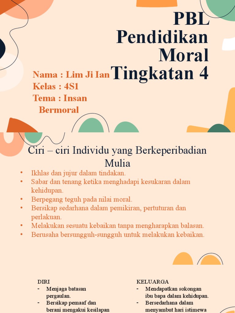Pbl Pendidikan Moral Tingkatan 4 Pdf