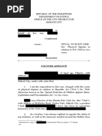 Motion For Reconsideration (Prosecutor Level) | PDF | Affidavit | Prosecutor