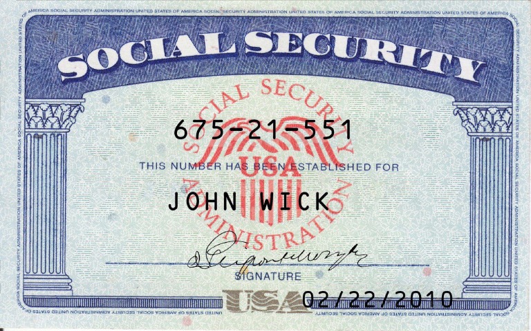 Modèles de carte de sécurité sociale | PDF