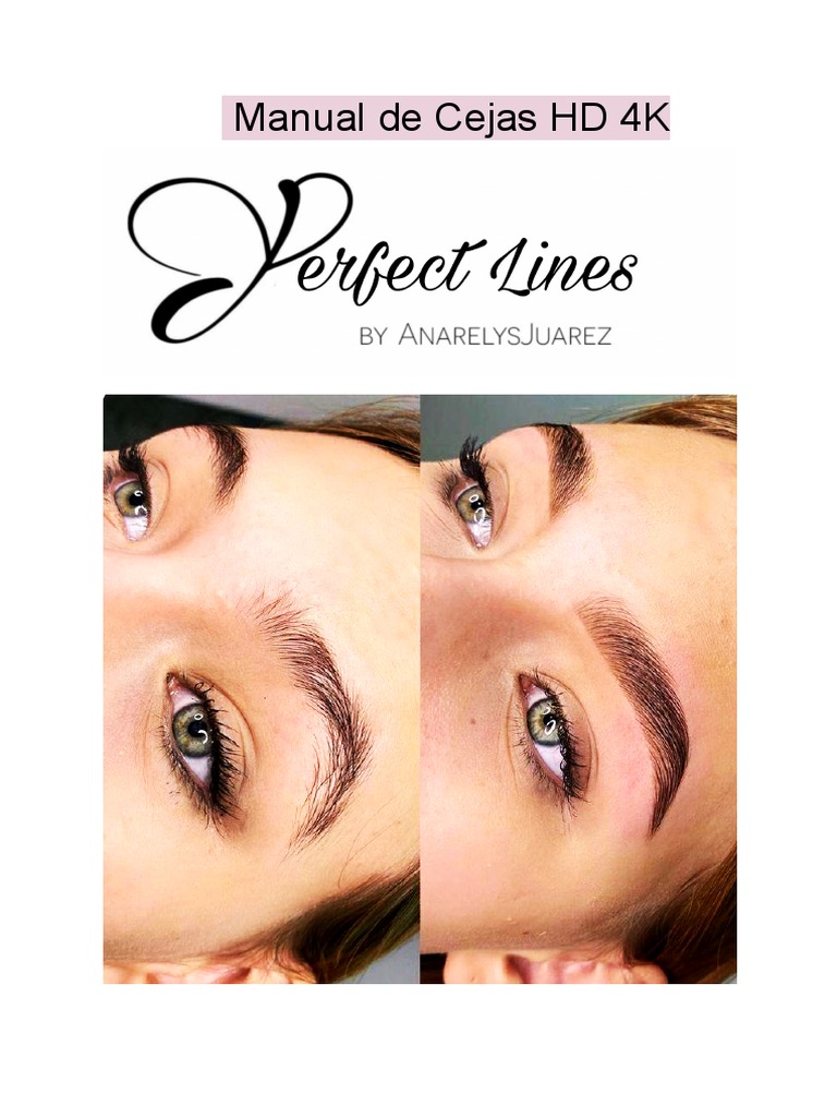 Manual de Cejas HD 4K | PDF | Ceja | Piel