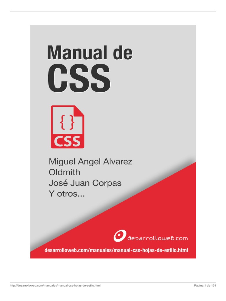 Tutorial de Css Basico | PDF | HTML | Red mundial