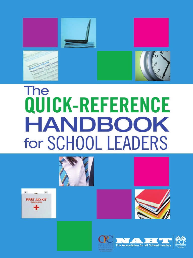 The Quick Reference Handbook For School Leaders | PDF | Emotional ...