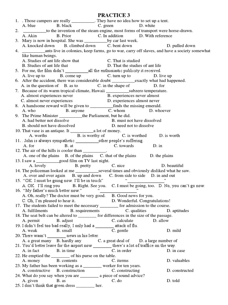Practice 3 | PDF
